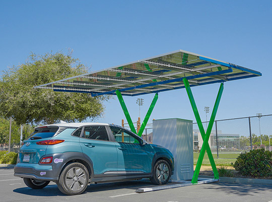 Paired Power Announced Launch of its New, Transportable Solar Canopy