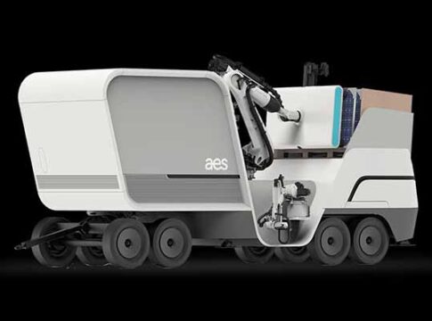 AES Launched First-of-its-Kind Robot to Accelerate Solar Construction