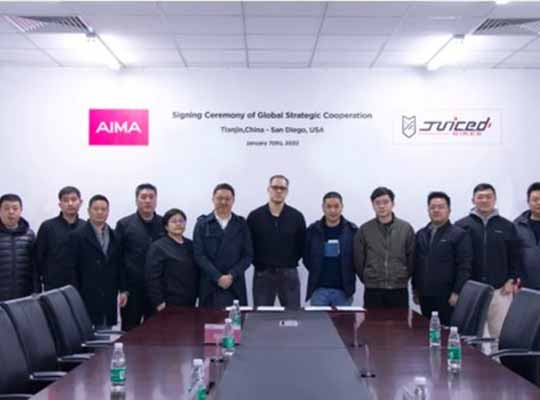 Chinese E-bike Maker AIMA Technology Teams Up