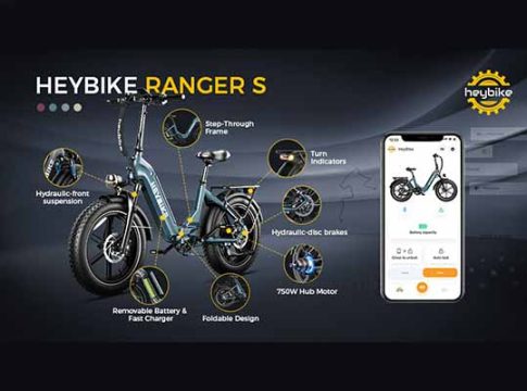 Heybike unveils Ranger S e-Bike with Longer Battery Life