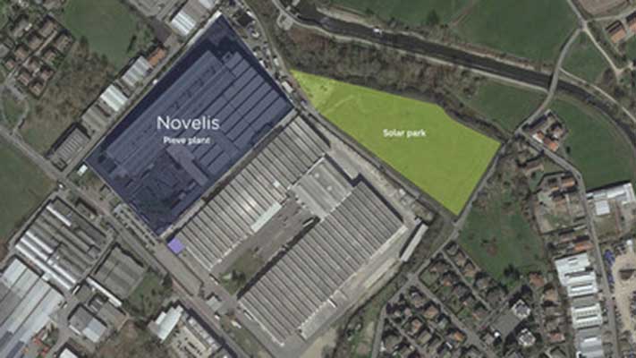 Novelis Announced the Builds First Onsite Solar Park