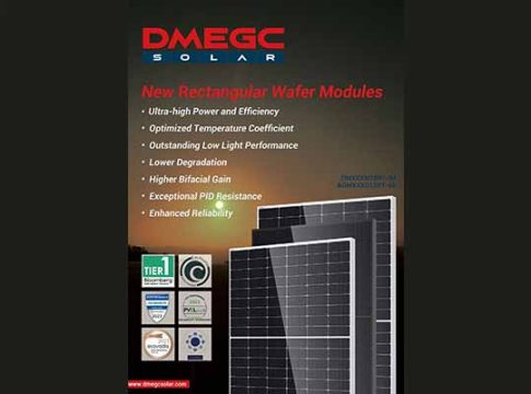 DMEGC Solar introduces ground-breaking N-type rectangular wafer modules